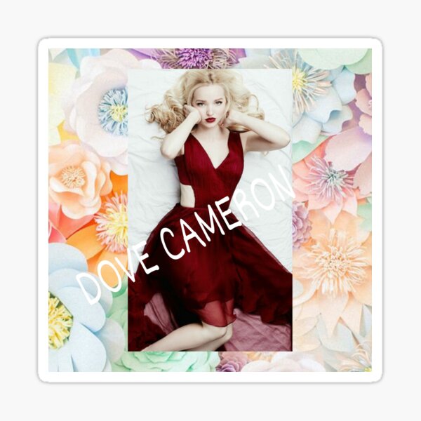 "DOVE cameron" Sticker by Alien17 | Redbubble