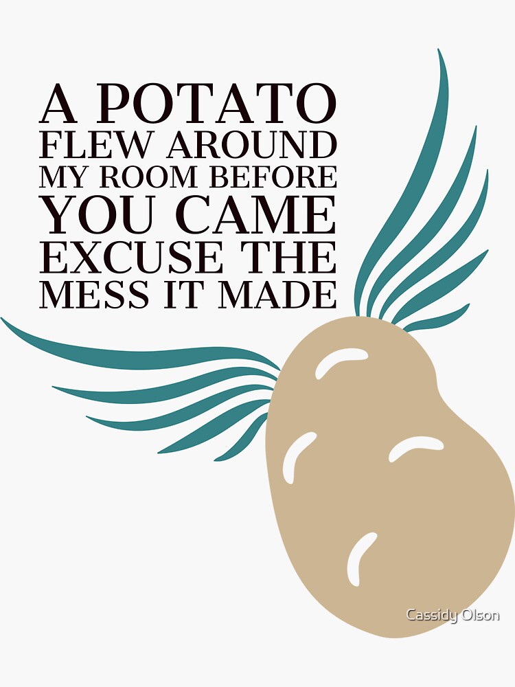 "Potato meme" Sticker for Sale by Casolson | Redbubble