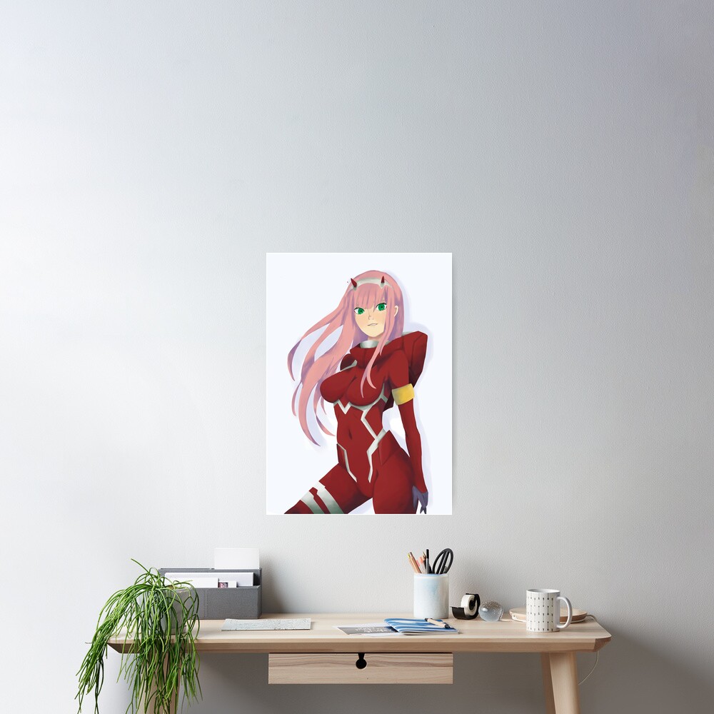 "Zero Two - Anime Demon Warrior" Poster for Sale by Jahieras-Art ...