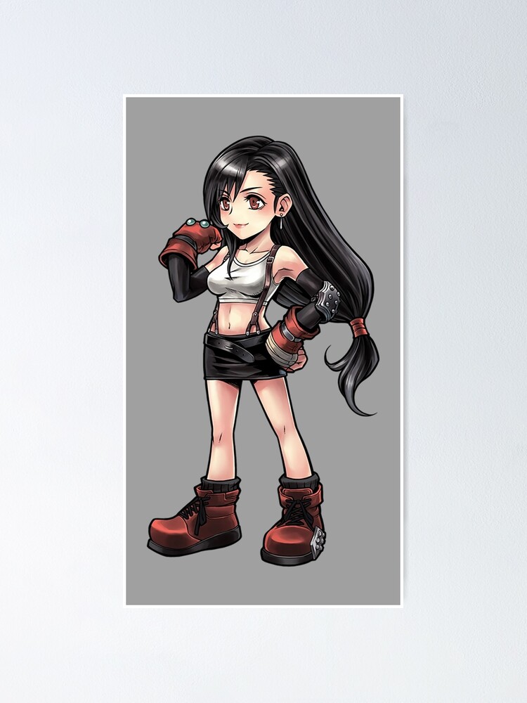 Póster «Final Fantasy 7 (VII) - Personaje de Tifa Lockhart - Obra de ...