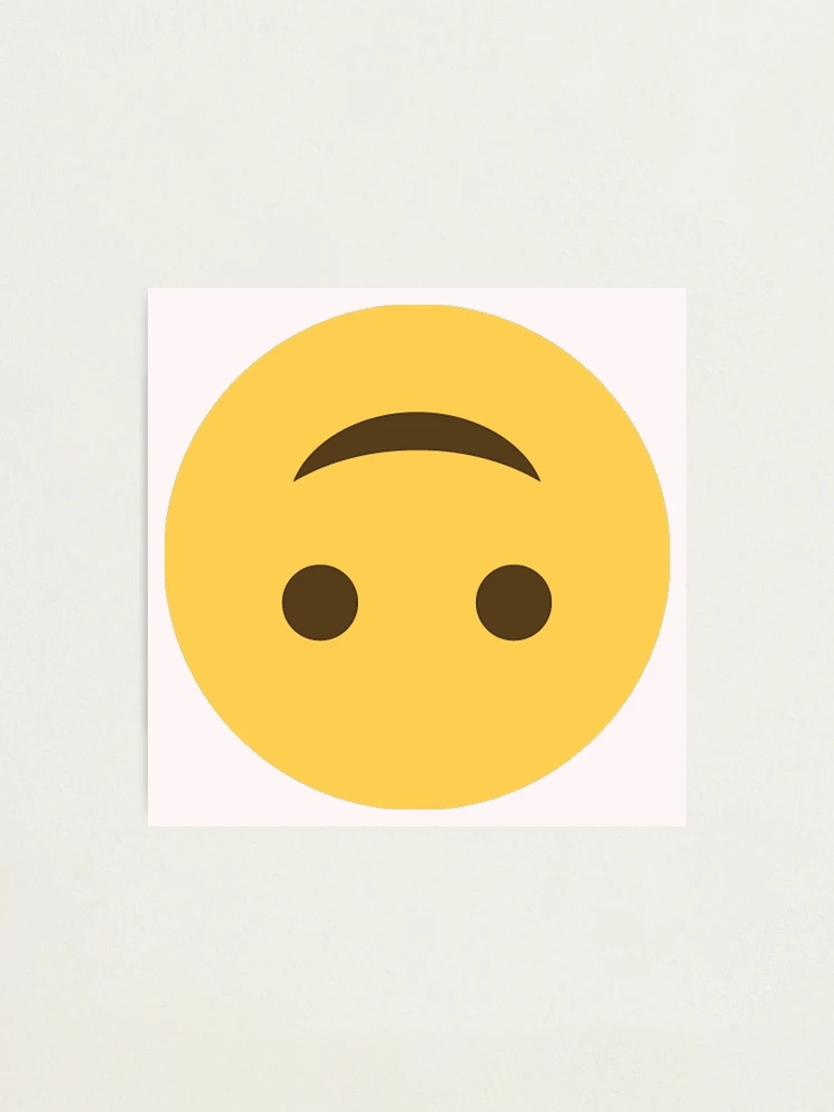 Upside Down Smiley Face Icon