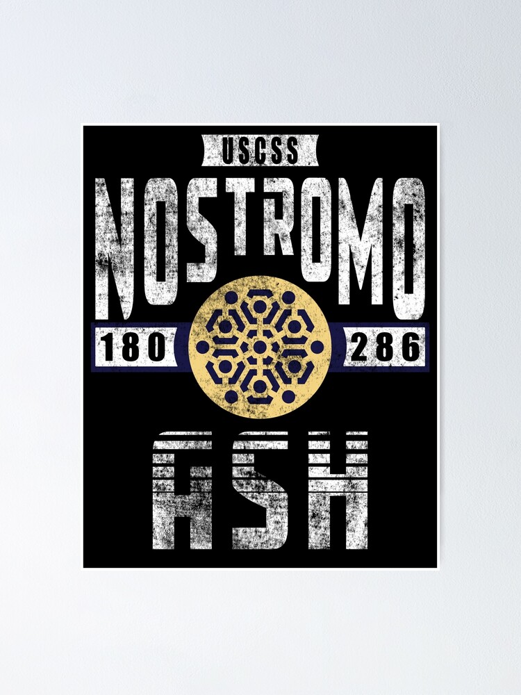 "Alien Nostromo crew rank Ash" Poster for Sale by Nemosis | Redbubble