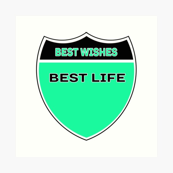 "Very beautiful best life logo" Art Print by BeautifyDesign | Redbubble