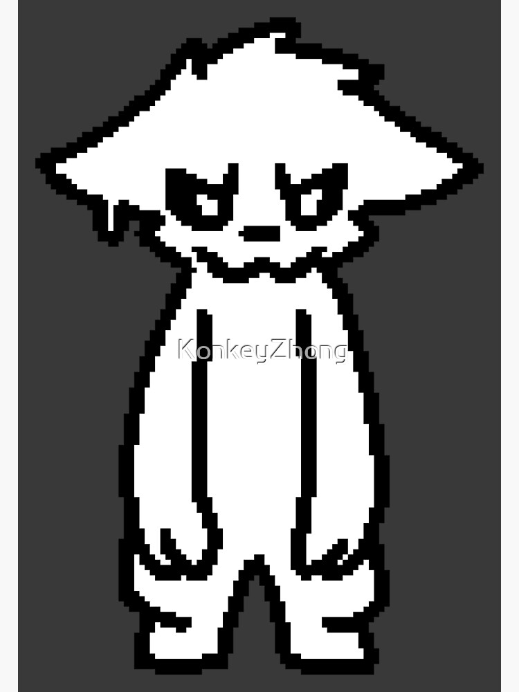 "Changed - White Knight Sprite" Poster by KonkeyZhong | Redbubble