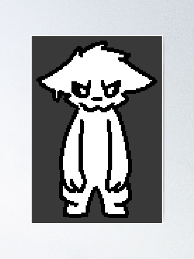 "Changed - White Knight Sprite" Poster by KonkeyZhong | Redbubble