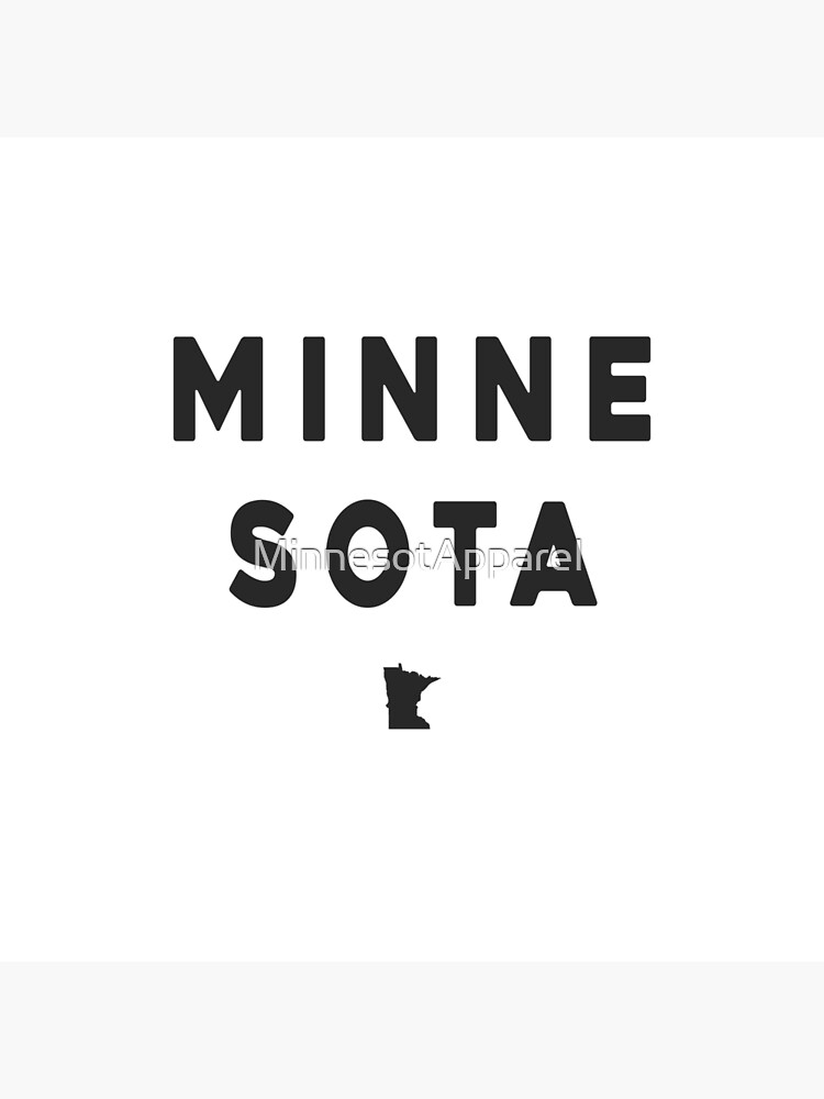 "Minne Sota Minimalist" Poster for Sale by MinnesotApparel | Redbubble