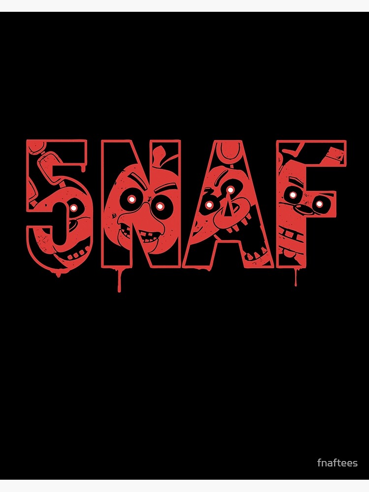 "5NAF Five Nights At Freddy's" Photographic Print by fnaftees | Redbubble