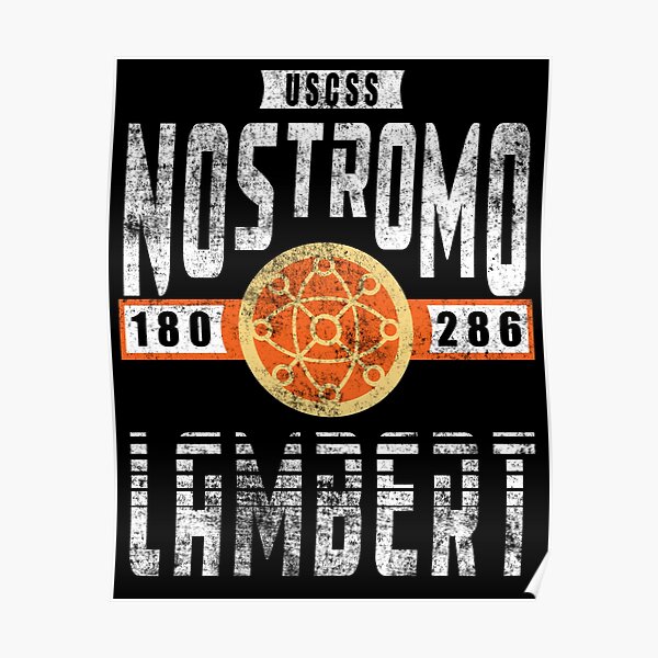 "Alien Nostromo crew rank Lambert" Poster by Nemosis | Redbubble