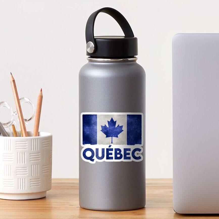 "Québec Flag" Sticker for Sale by ArtworkDesign | Redbubble
