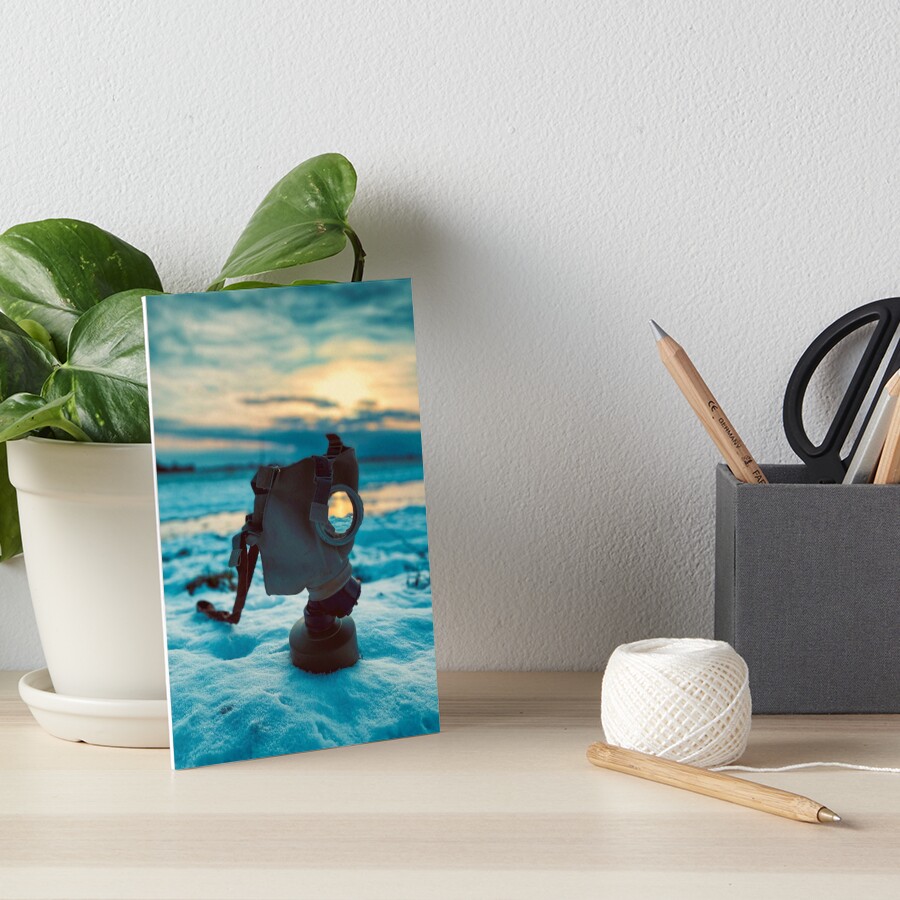 "Time to reflect " Art Board Print for Sale by masked-ivan | Redbubble