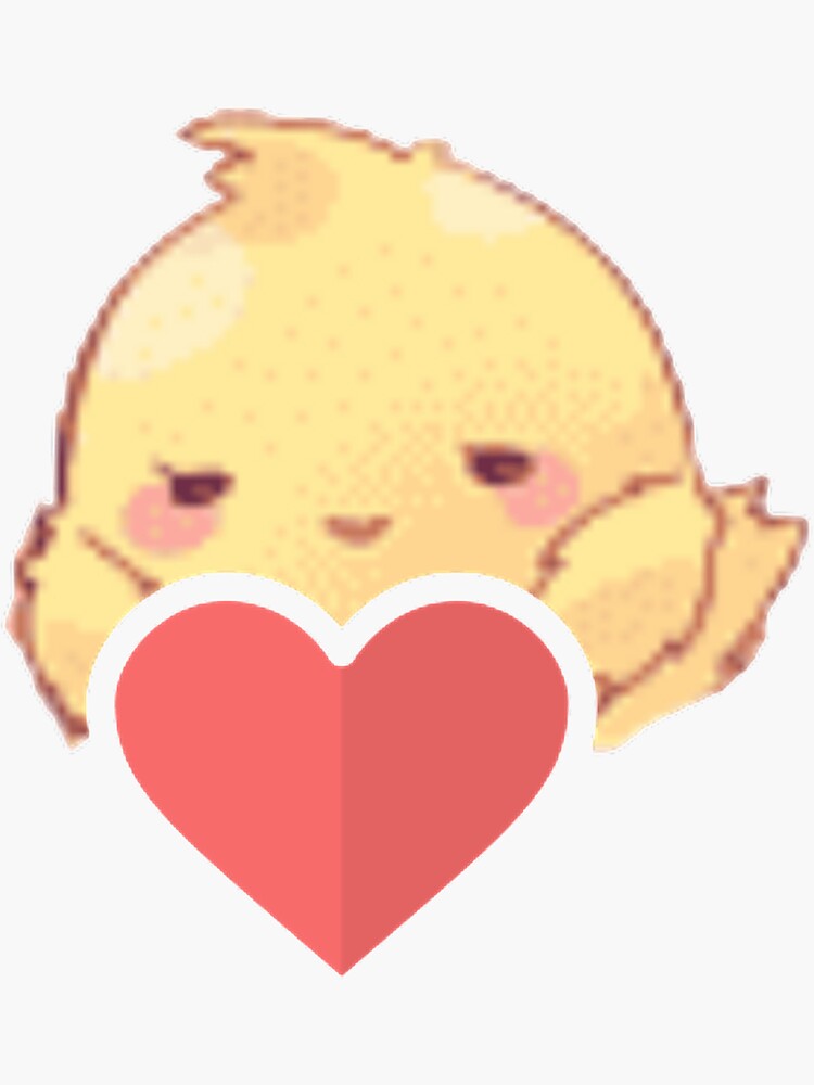 "Chibi chick sticker" Sticker by nonona | Redbubble