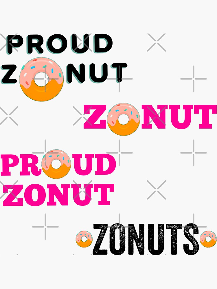 "Zoe Laverne Zonut" Sticker for Sale by markees01 | Redbubble