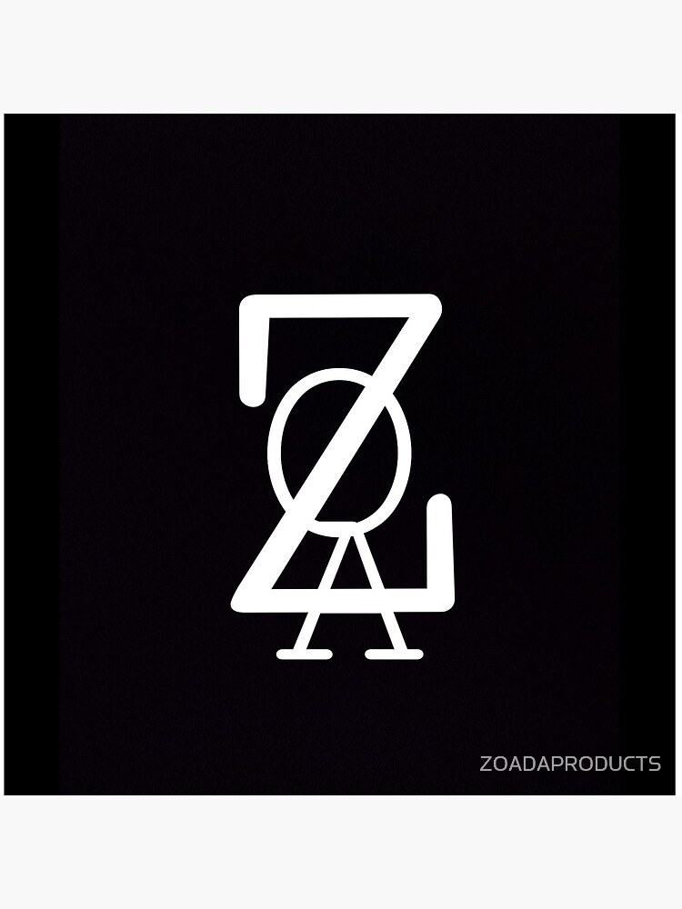 "Modern ZOA Logo" Acrylic Block for Sale by ZOADAPRODUCTS | Redbubble