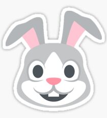 Rabbit Emoji Stickers | Redbubble