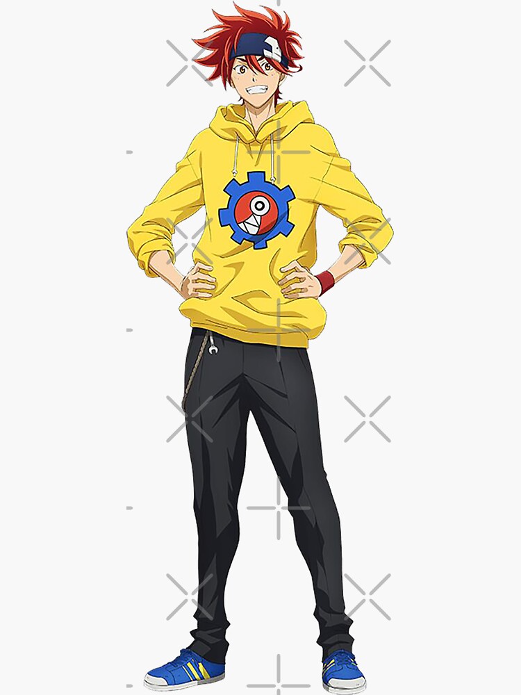 "Reki Kyan Sk8 the Infinity" Sticker for Sale by TheLucasStory | Redbubble