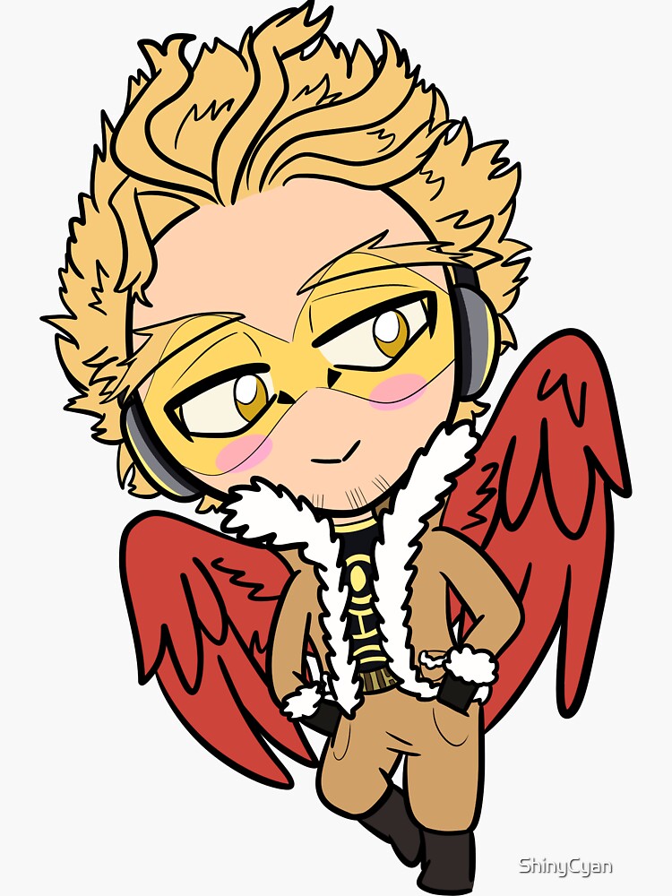 "My Hero Academia - chibi Hawks "Keigo Takami"" Sticker for Sale by ...
