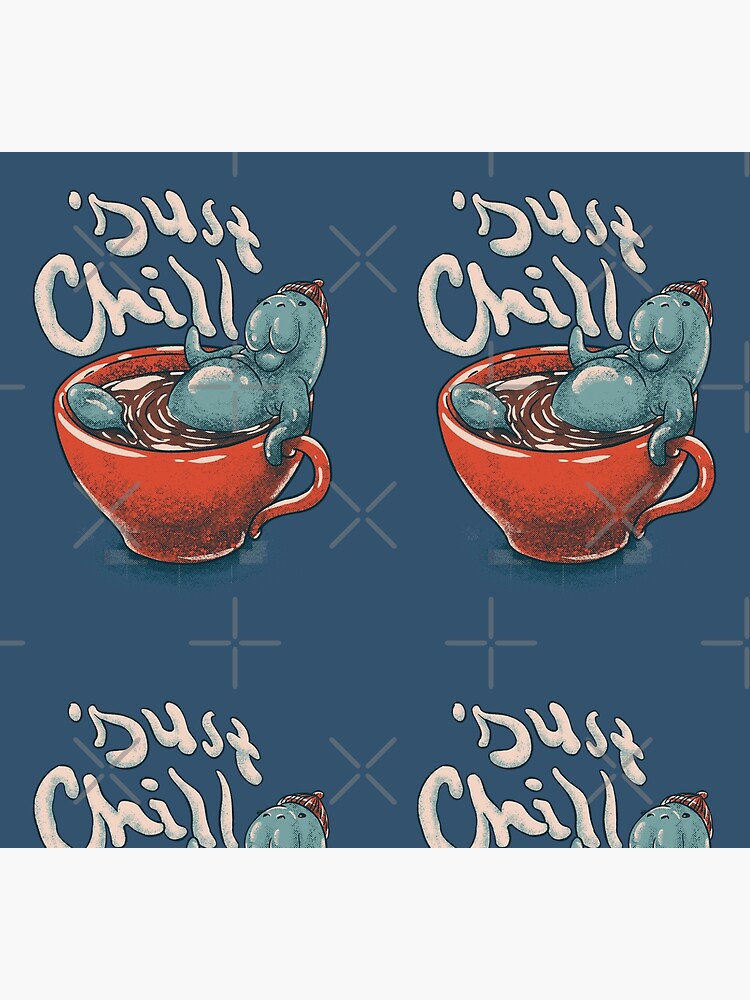 Manatee Chilling in a Tea Cup - Just Chill | Coffee Mug Dugong | Mana ...