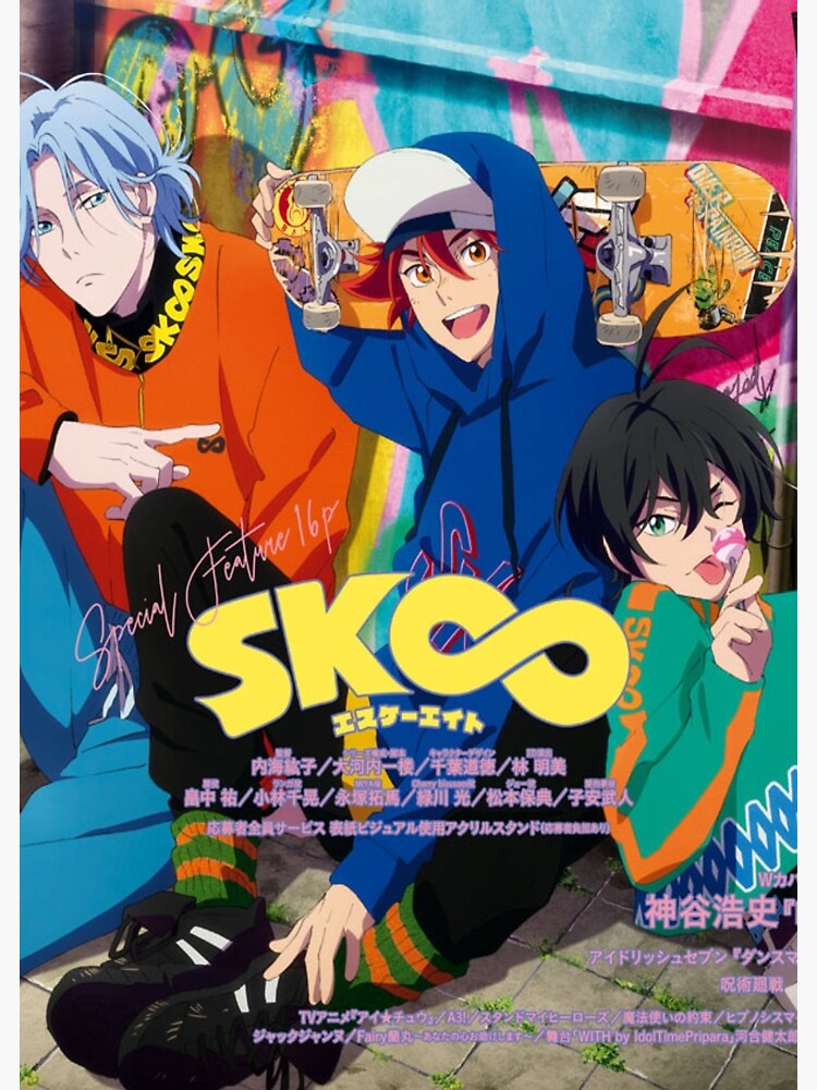 Poster « SK8 The Infinity Poster », par venustears | Redbubble