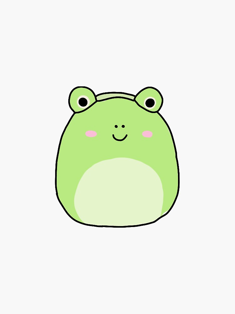 "Frog squishmallow " Sticker for Sale by essiestickers | Redbubble