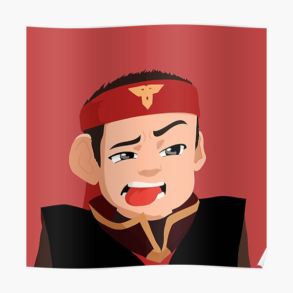 "Kuzon Aang Avatar: The Last Airbender" Poster by Art-by-AbbyRodz ...