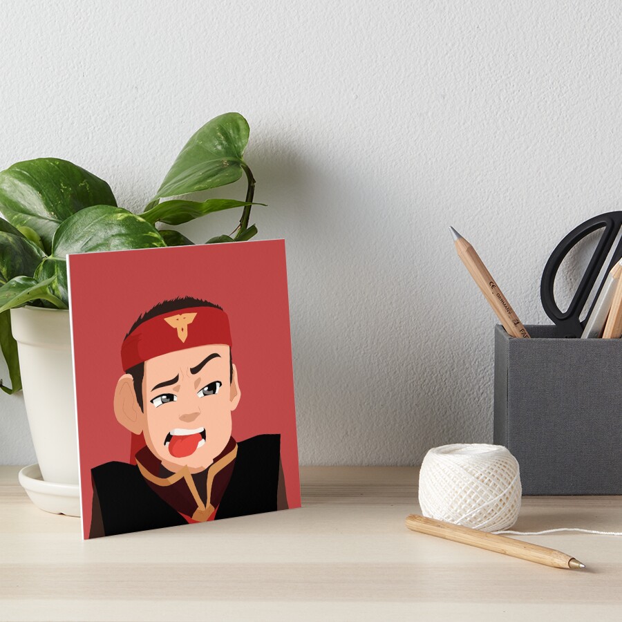 "Kuzon Aang Avatar: The Last Airbender" Art Board Print by Art-by ...