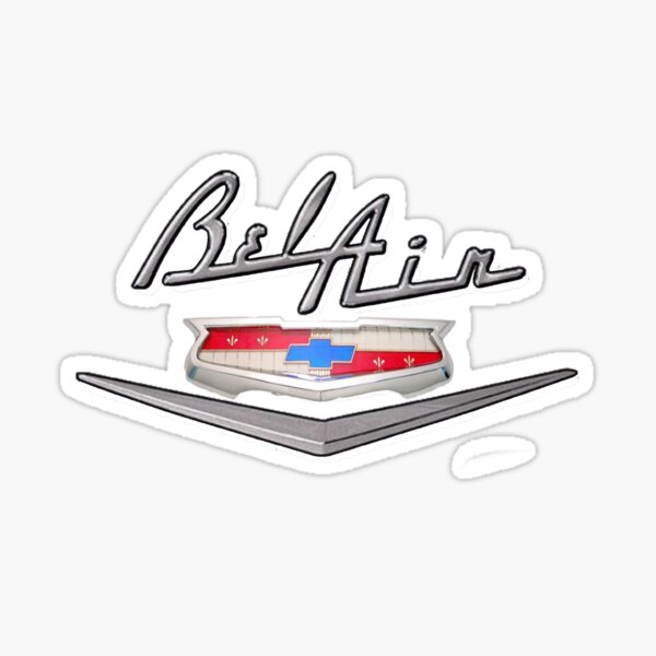 "Bel Air" Sticker for Sale by SwampfoxDesign | Redbubble