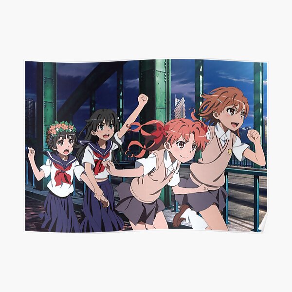 "Toaru Series - Group" Poster by AniSutekka | Redbubble