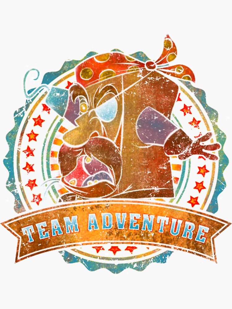 "Team Adventure" Sticker for Sale by ThePhoenix7s | Redbubble