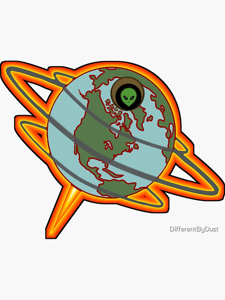 "Warp Speed Icon" Sticker for Sale by DifferentByDust | Redbubble