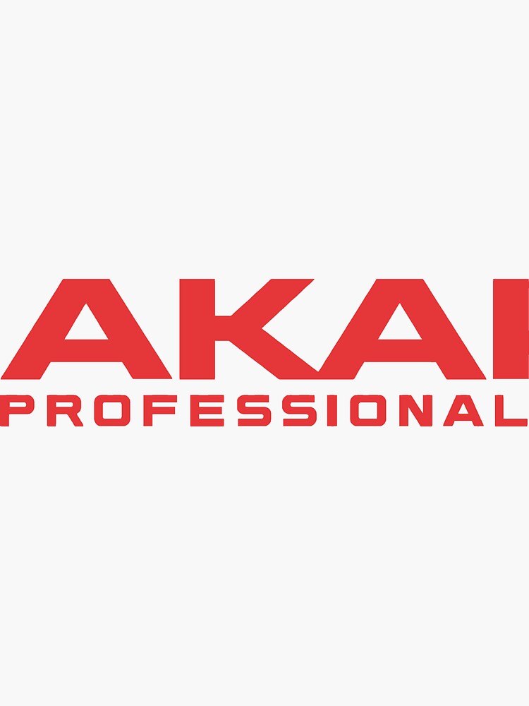"Akai Piano Keyboards Brands" Sticker for Sale by JulioHShop | Redbubble