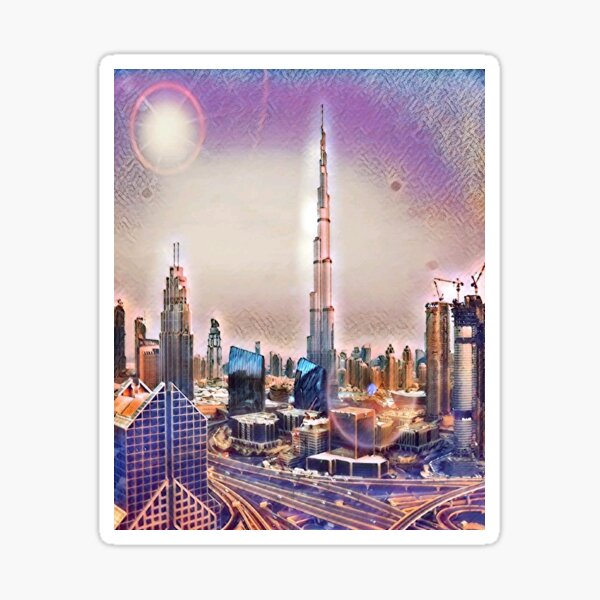 "Leonardo The Landmark" Sticker for Sale by AnwarArt | Redbubble