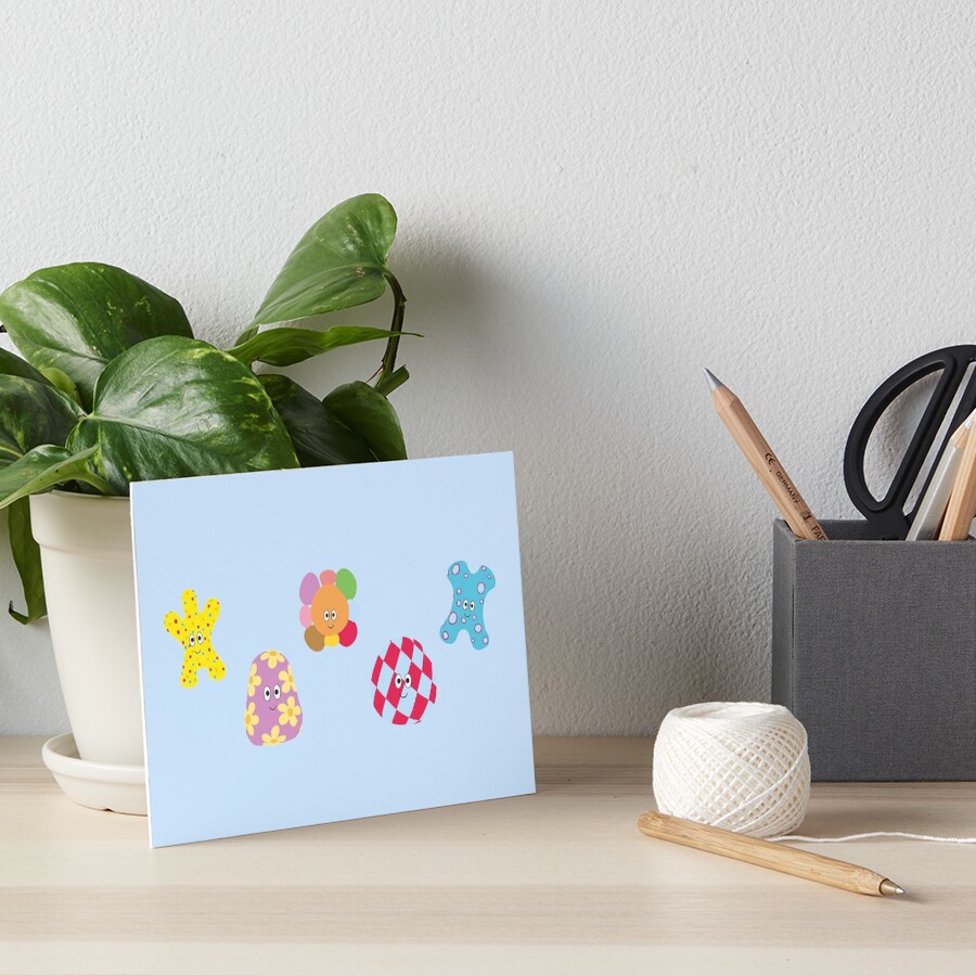 "The Haahoos In the night garden " Art Board Print for Sale by ...