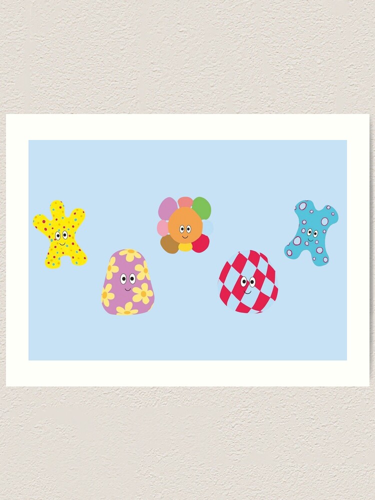 "The Haahoos In the night garden " Art Print for Sale by oldschool-kids ...