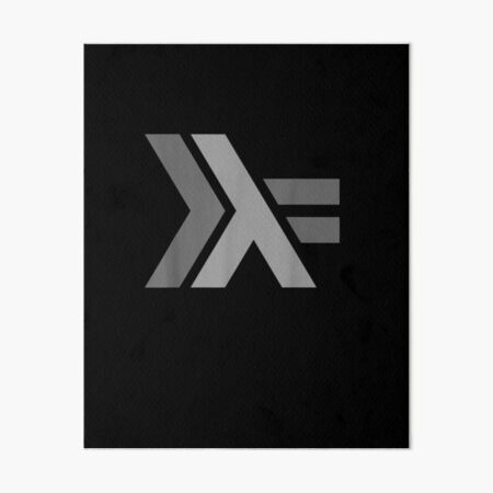 "Haskell-Programming-Language-Official-Logo" Art Board Print by tpfn546 ...