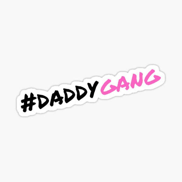 "daddy gang" Sticker for Sale by cnloibt | Redbubble