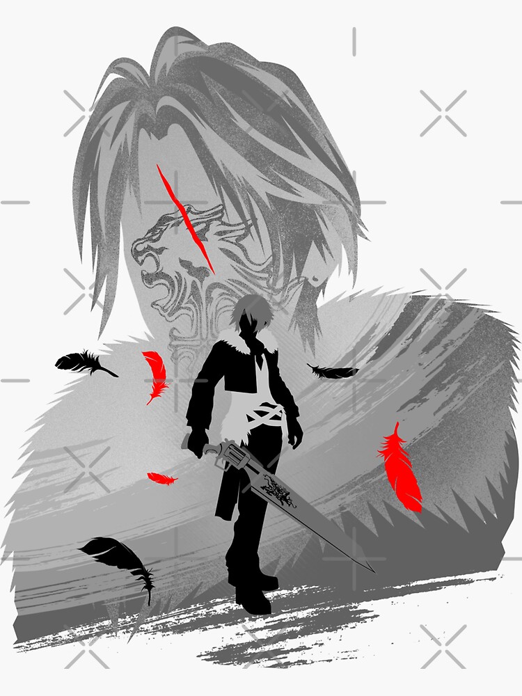 "SeeD mercenary" Sticker for Sale by Hypertwenty Designs | Redbubble