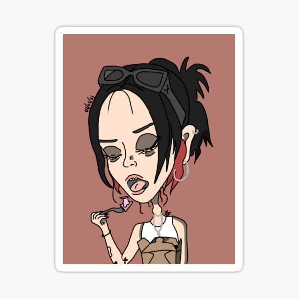 "maggie! " Sticker for Sale by k3ik0art | Redbubble