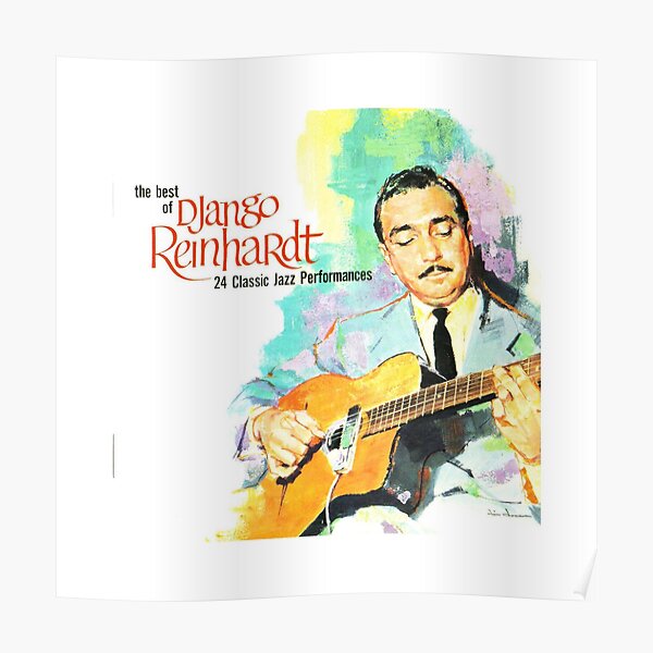 Poster « Django Reinhardt », par deddybusser | Redbubble