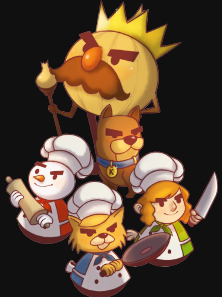 "Overcooked " T-shirt for Sale by SpicerPatty | Redbubble | overcooked ...