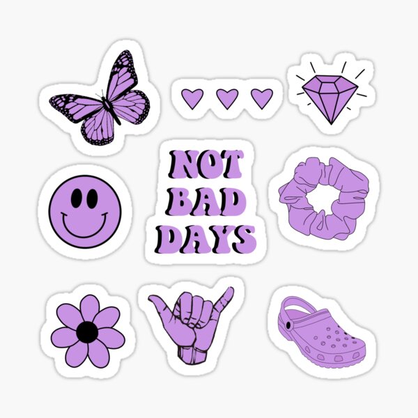 "Lilac package" Sticker by DinoMars | Redbubble