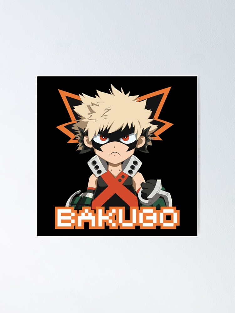 "Cute Bakugo" Poster by Evawillems | Redbubble