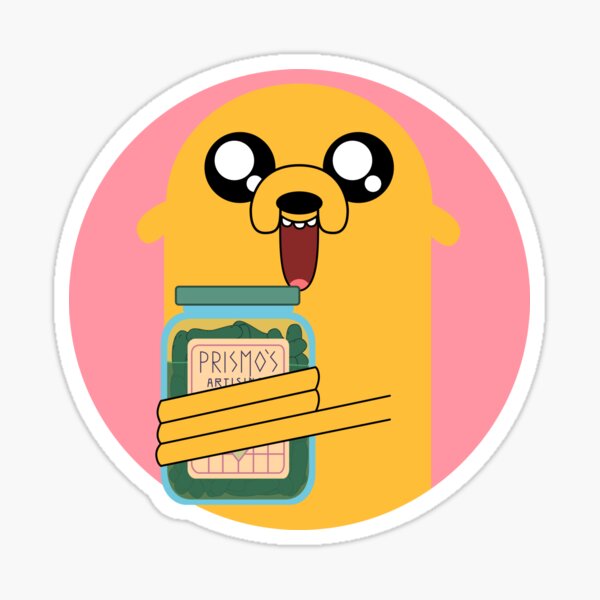 "Prismo Pickle Jake" Sticker for Sale by danielsingzon | Redbubble