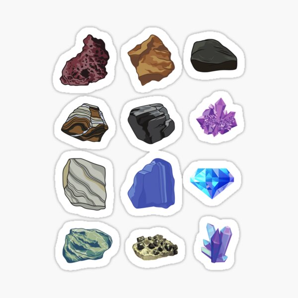 "Rocks, geology, geologist, " Sticker for Sale by Ainar67 | Redbubble