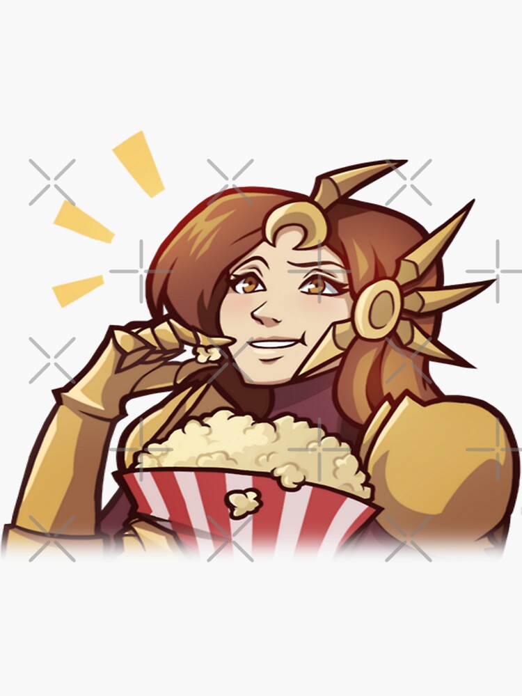 "Leona emote from League of Legends" Sticker by GM-Phenomenal | Redbubble