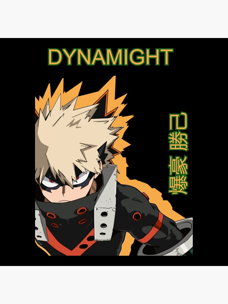 "MHA Dynamight Katsuki Bakugo My Hero Academia" Art Print for Sale by ...