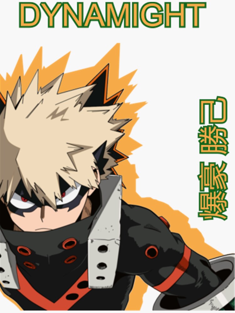 Pegatina «MHA Dynamight Katsuki Bakugo My Hero Academia» de ...