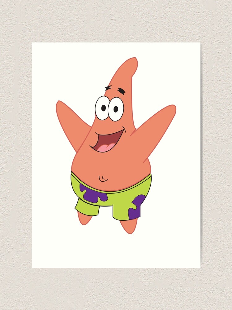 "Patrick Star" Art Print for Sale by Ben0107 | Redbubble