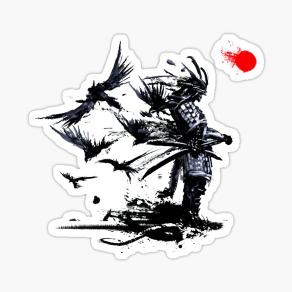 "Samurai" Sticker by leMagenta | Redbubble