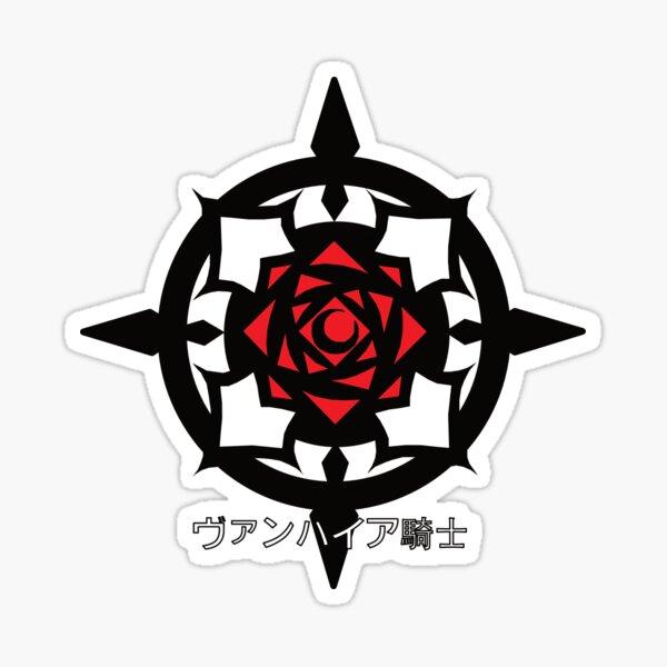 "Vampire Crest " Sticker for Sale by caseyrolfe | Redbubble