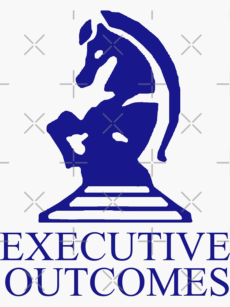 "Executive Outcomes Logo" Sticker for Sale by JungleGreen | Redbubble